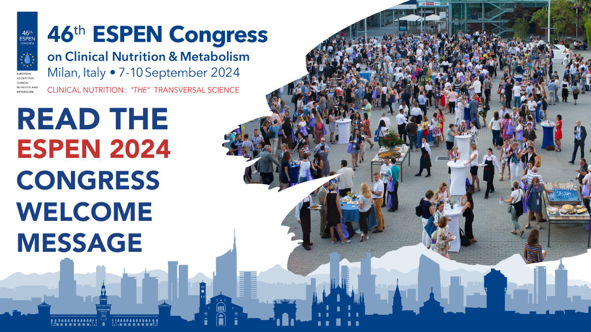 Welcome Message | ESPEN 2024